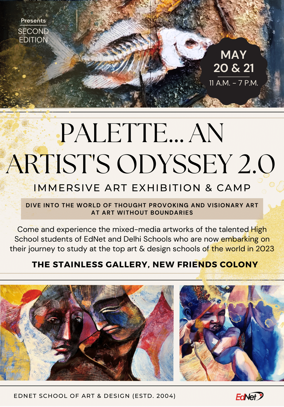 Art Exhibition & Art Camp in Delhi - EdNet School of Art & Design