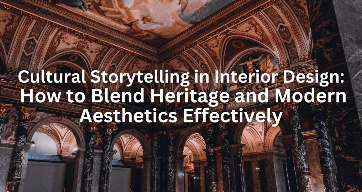 Cultural Storytelling in Interior Design: How to Blend Heritage and ...